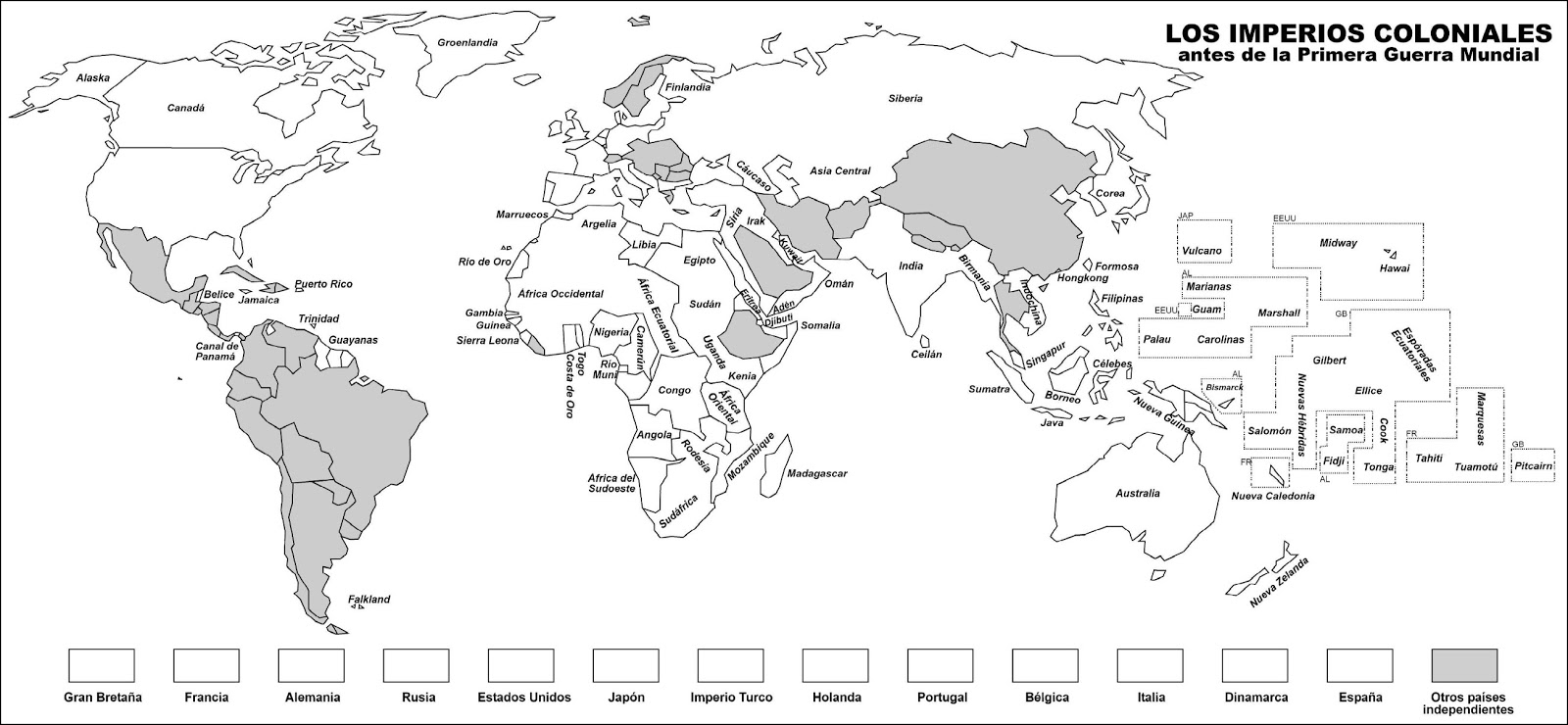 Profesor de Historia, Geografía y Arte: El imperialismo colonial