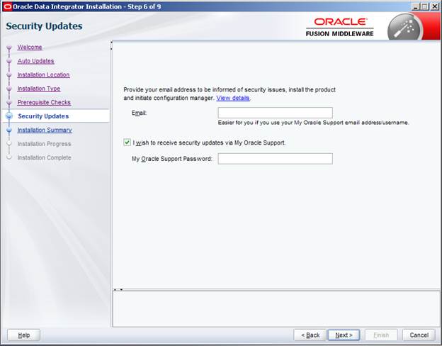 Step by Step on Oracle Data Integrator 12C Installation