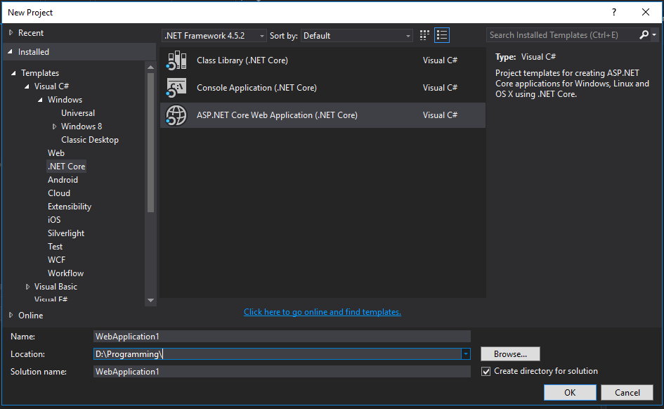 Membuat ASP .Net Core MVC Project + MySql