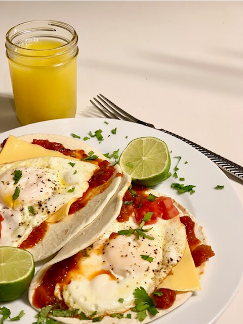 Huevos Rancheros Tacos #NationalTacoDay | Our Good Life