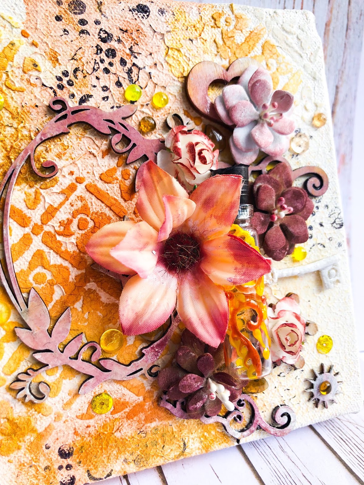 CRAFTIVATION: Fall Themed Mixed Media Canvas