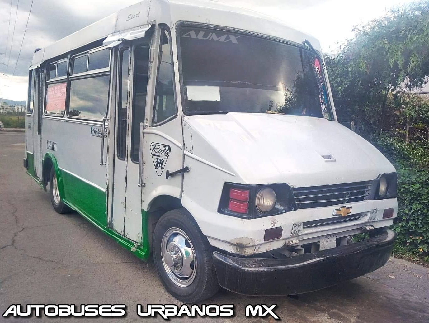 Transporte público, autobuses y microbuses CDMX.: Microbuses Ruta 14 CDMX
