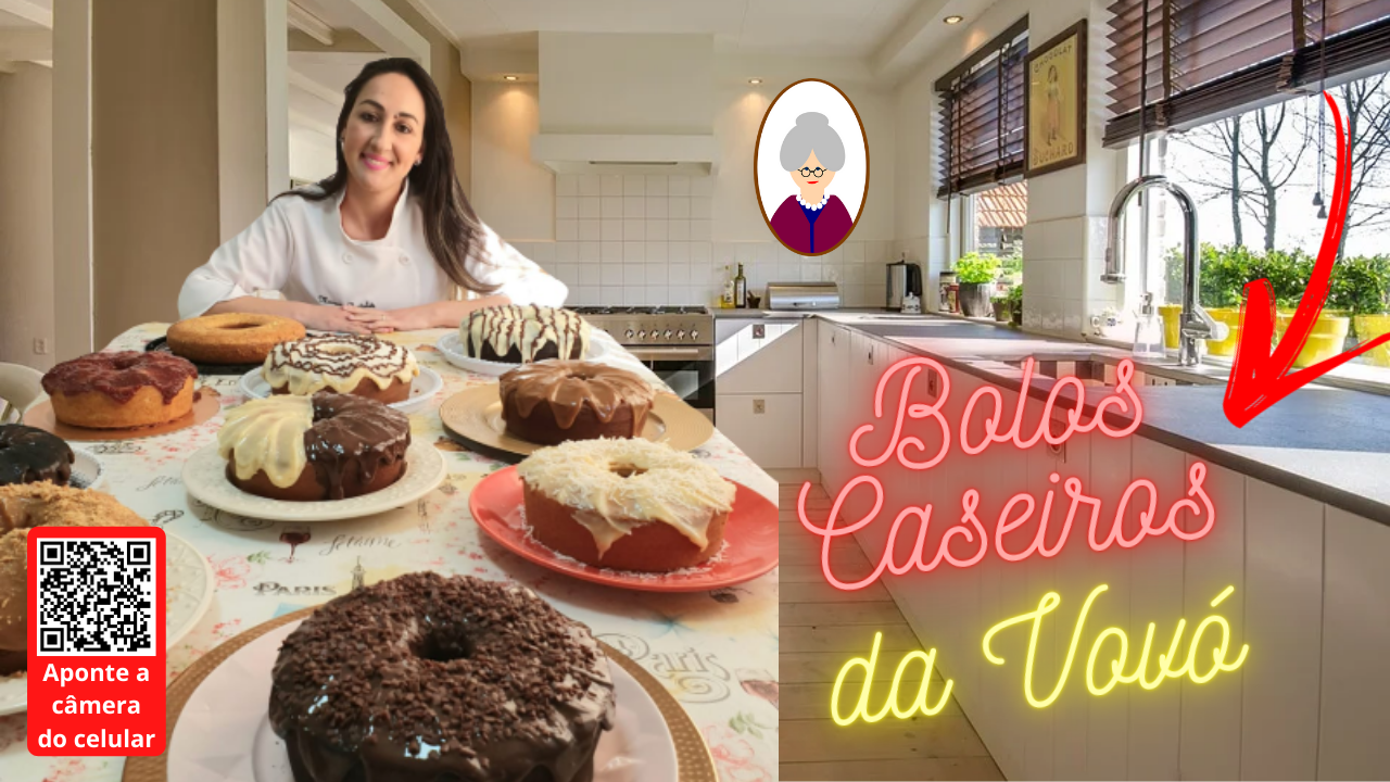 Curso Gratis Bolos Caseiros Da Vovó Com Marrara Bortoloti Aula 01