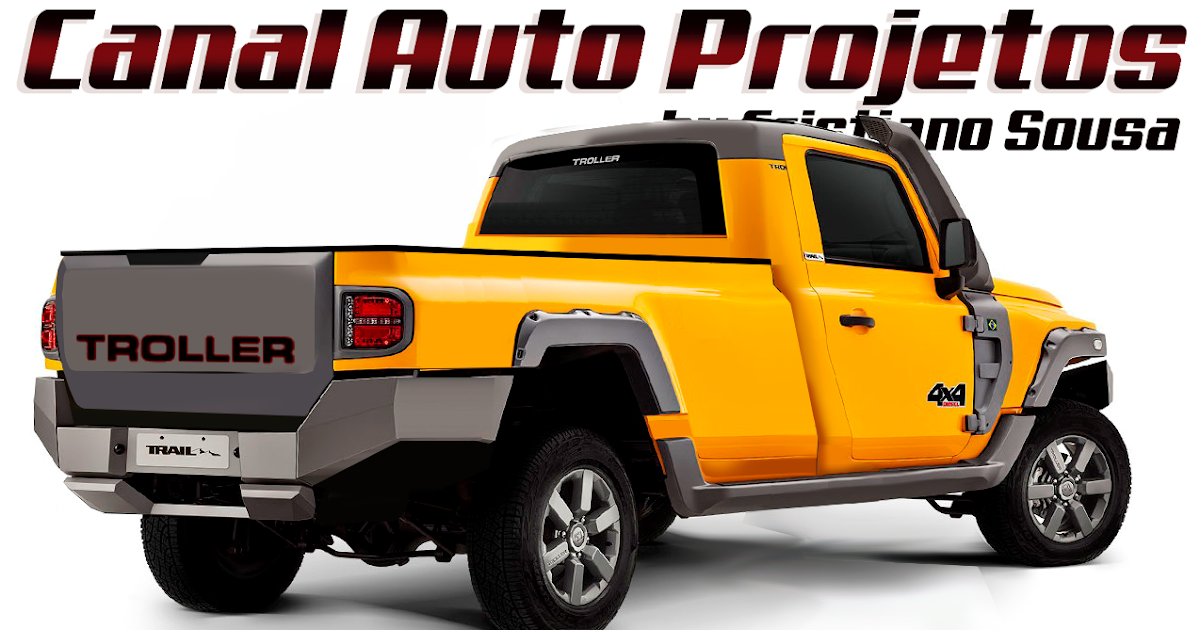 Auto Projetos: Troller T4 2021 - Uma família para a Troller (Projeção ...