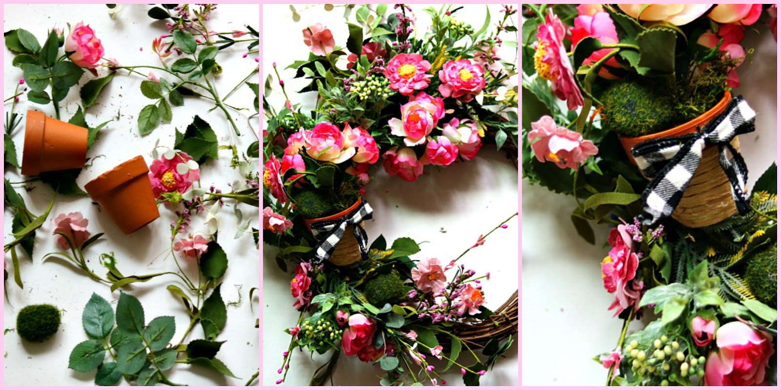 May Day Country Cottage Wreath DIY - At Home with Jemma