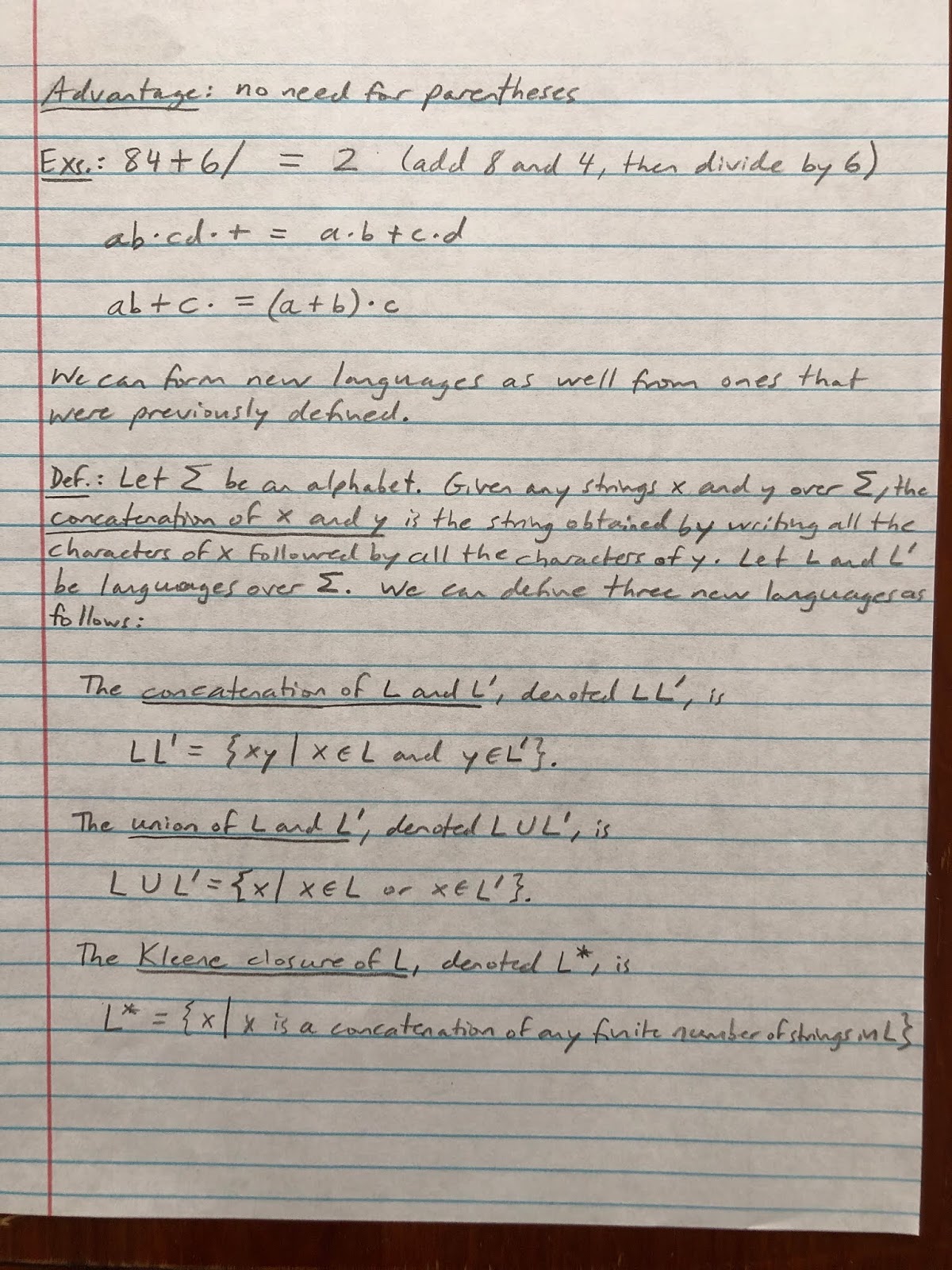 Professor Frank’s Math Blog: Advanced Discrete Math - Languages and ...
