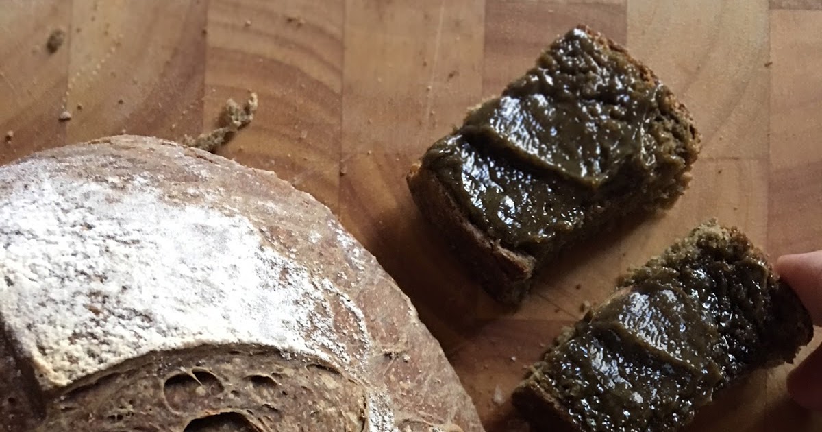 Natural Yeast Hojicha Bread