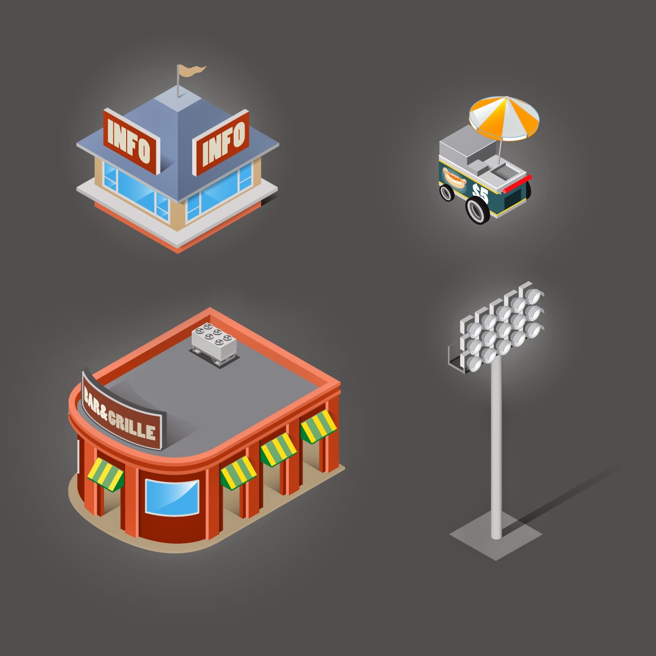 switzDesign Portfolio // Blog: Isometric Assets