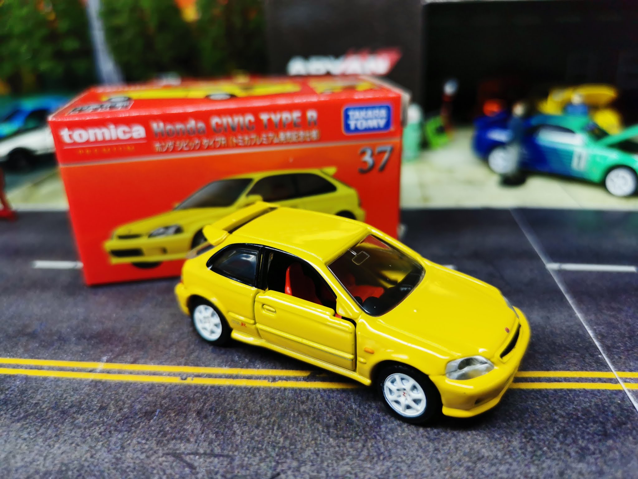 Tomica Premium #37 | Honda Civic Type R EK9 | Fred DieCast 1/64