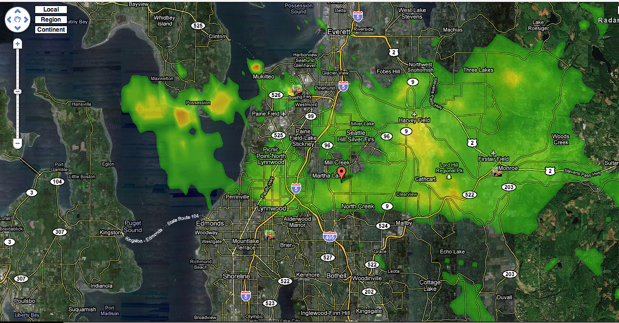Snowflakes Possible...Tonight - Seattle Weather Blog