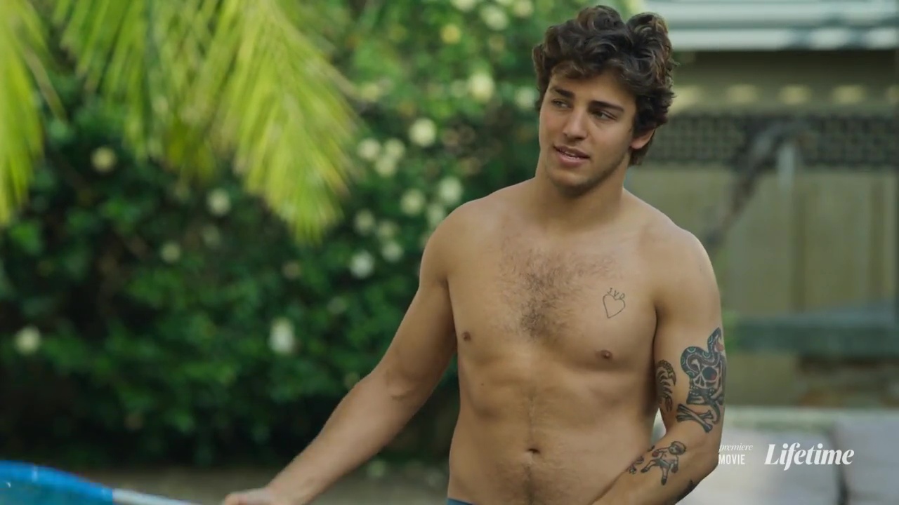 ausCAPS: Tanner Zagarino shirtless in Pool Boy Nightmare