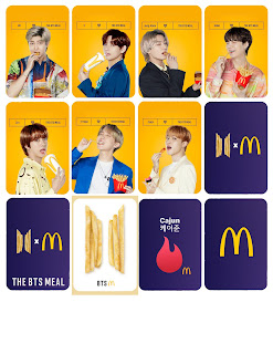 Akari Beauty Official: DIY: BTS meal Photocards