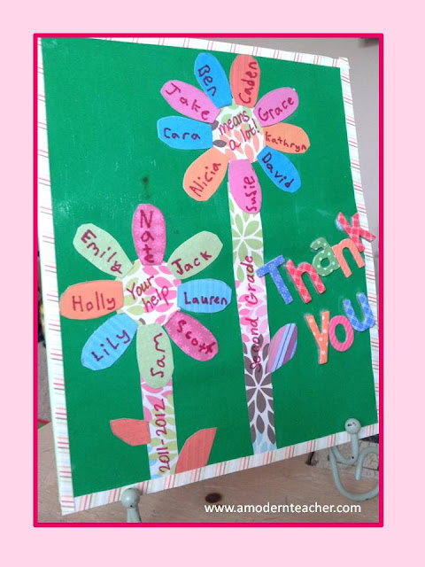 Classroom Freebies Too: Parent Volunteer Gift