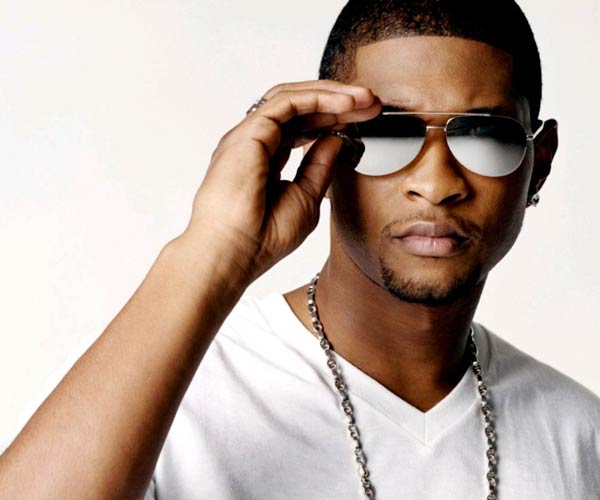 selenagomez and justinbieber: Usher