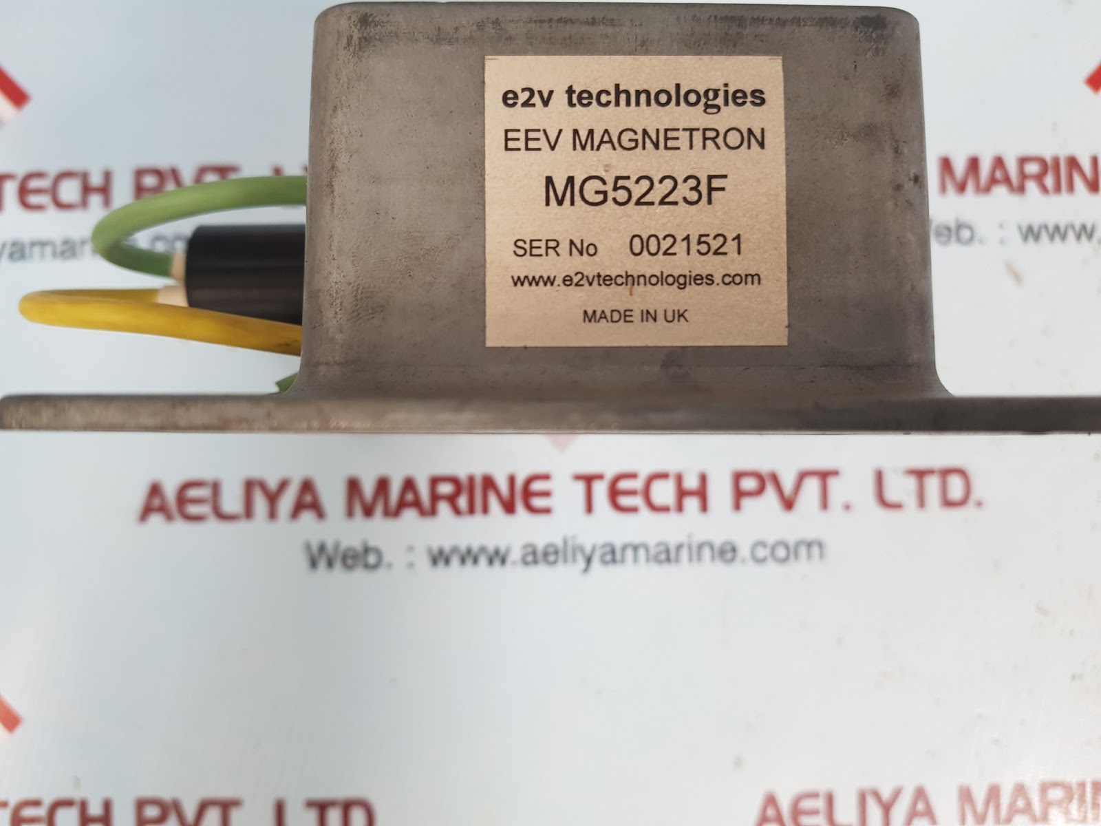 EEV S-BAND FIXED FREQUENCY PULSE MAGNETRON MG5223F - Aeliya Marine