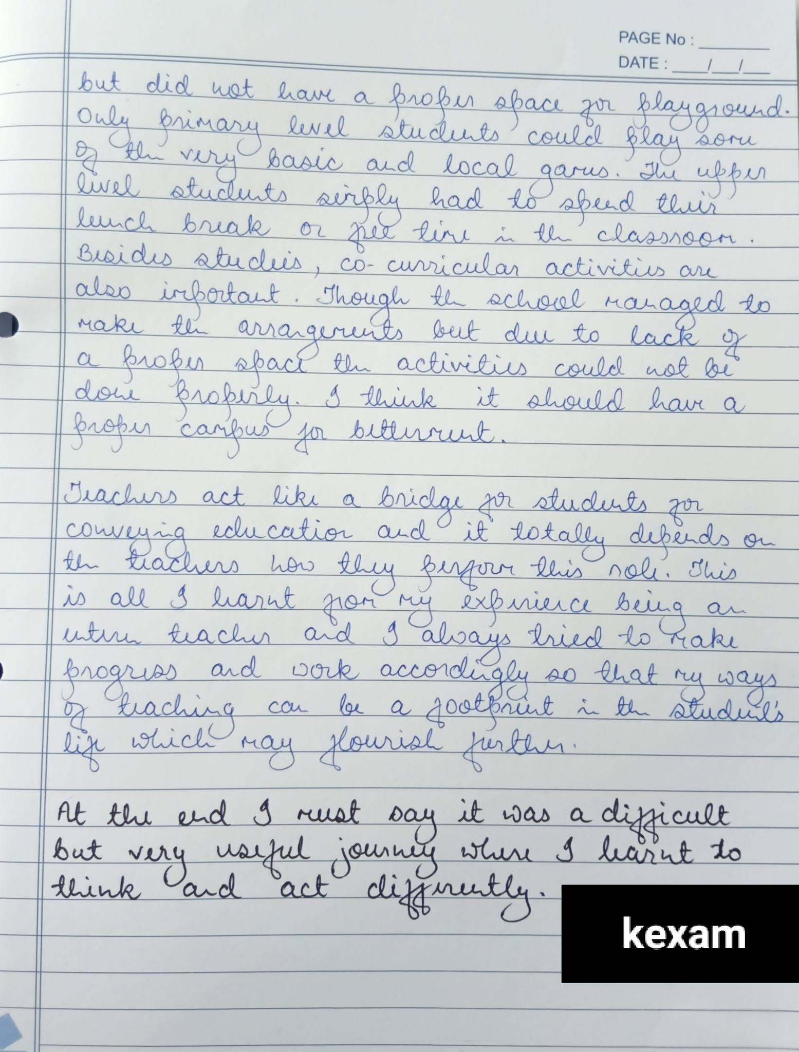 Bed internship report file. knowledgexam