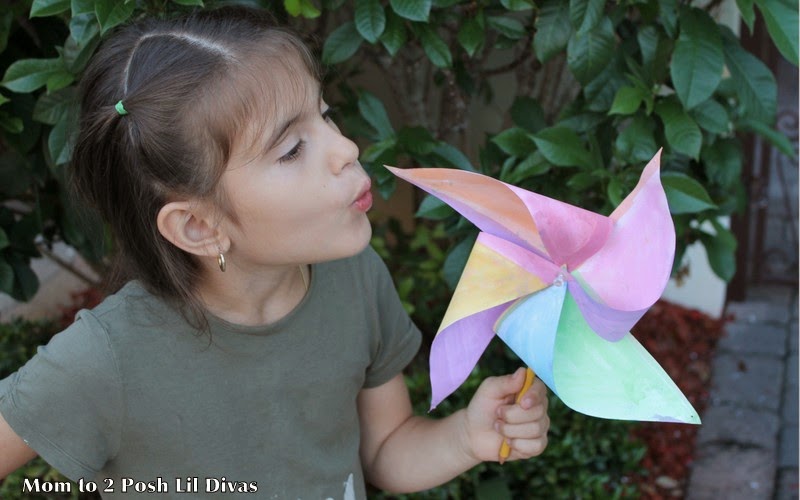 Easy Spring Pinwheels