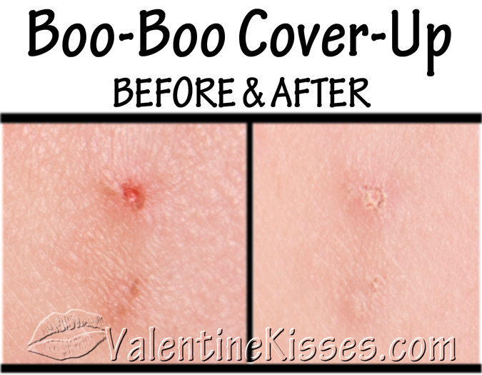 Valentine Kisses: Boo-Boo Cover-Up: pics, swatches, review
