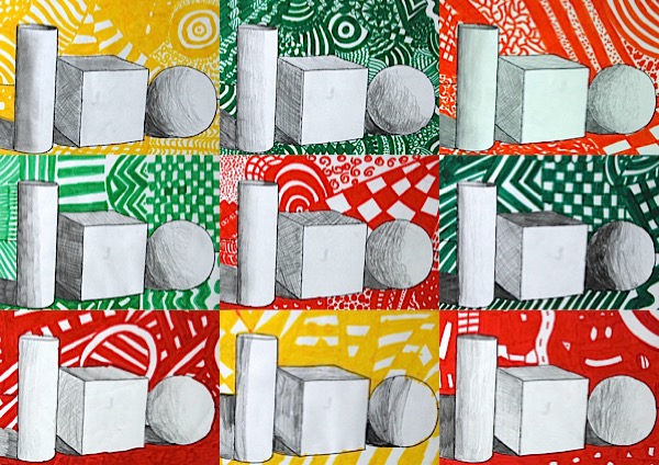 SHAPE AND FORM PAINTINGS