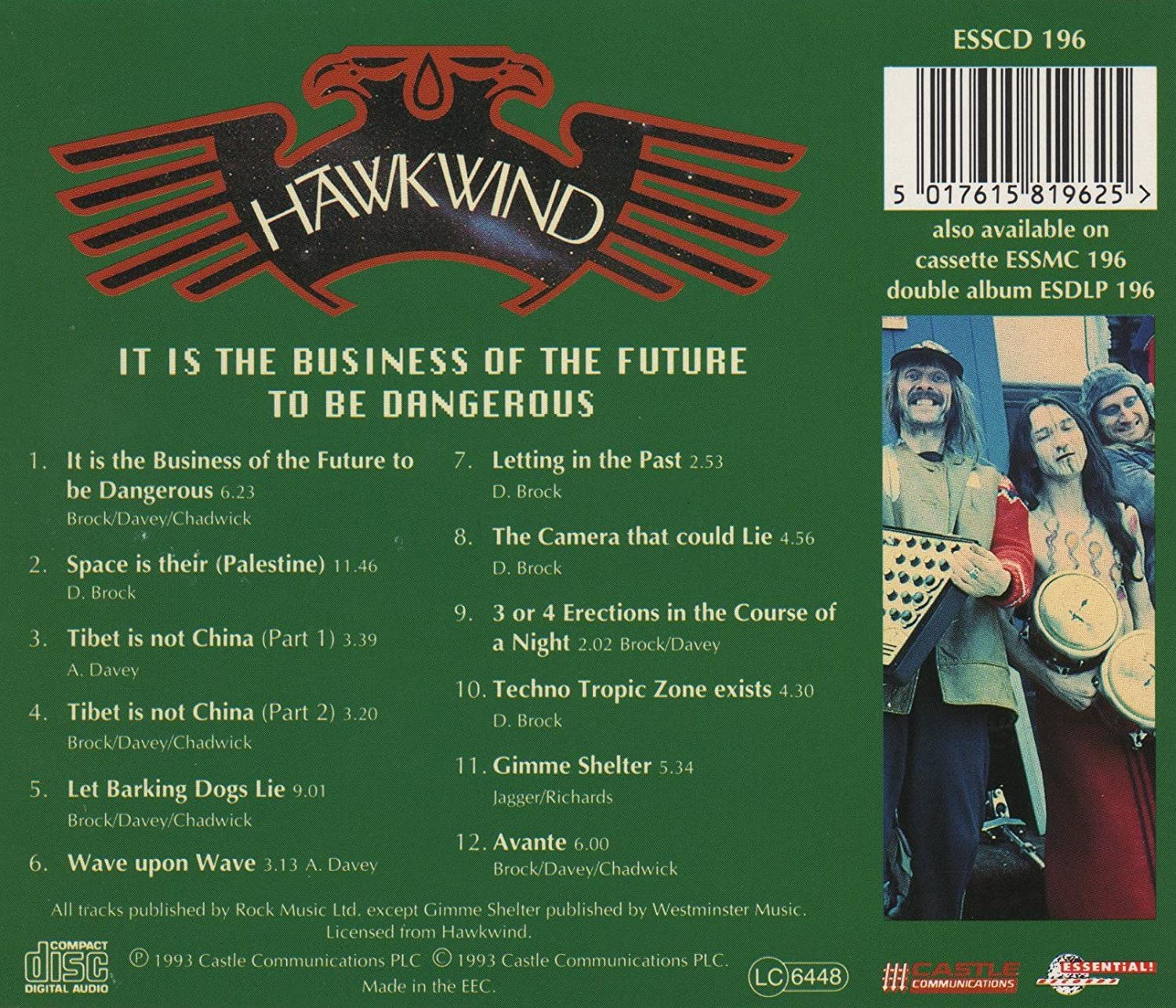 Classic Rock Covers Database: Hawkwind