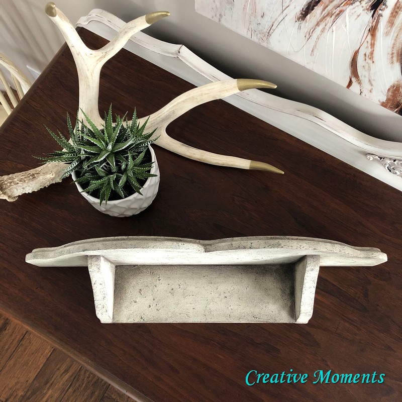 Venetian Plaster Shelf