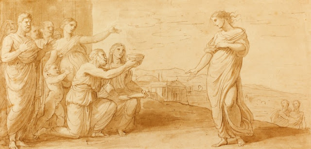 Spencer Alley: Achilles, Psyche, Cupid, Aeneas