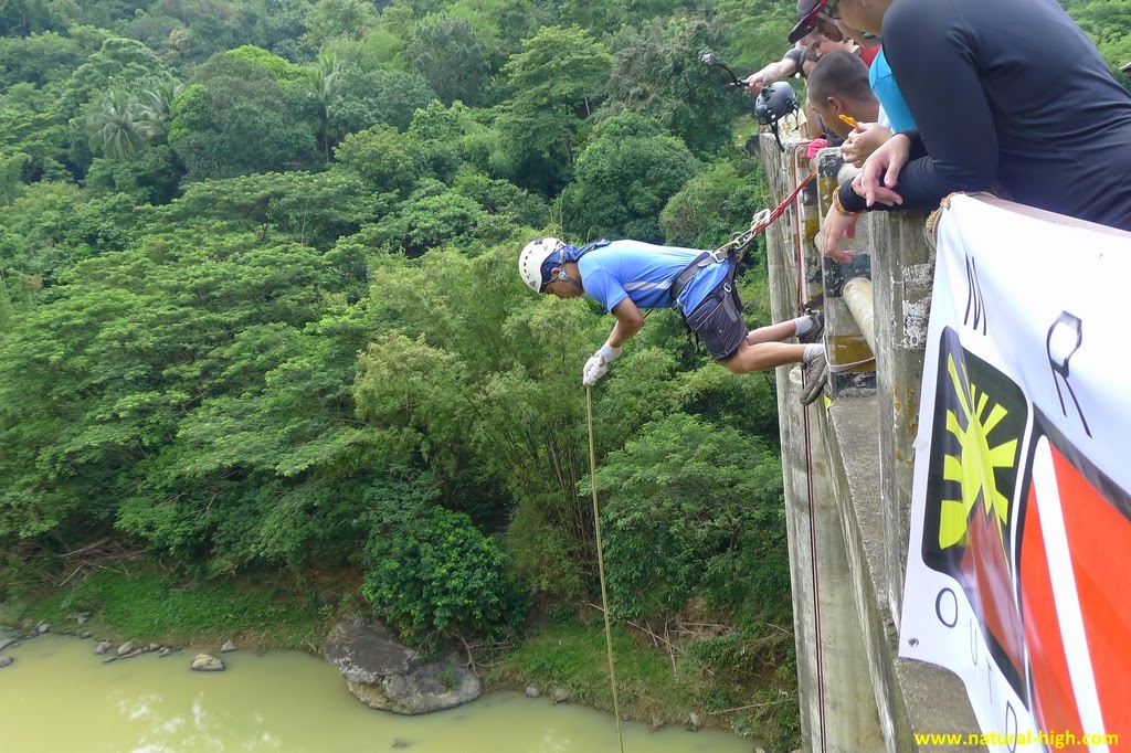Nature-ral High: Rappeling 101 at Bitbit Bridge