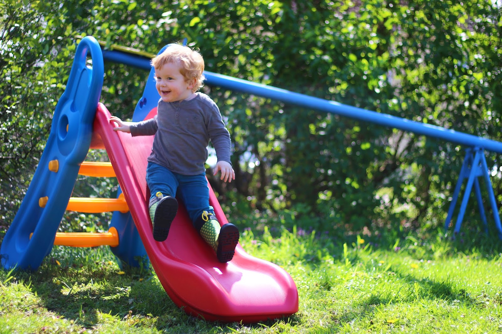 Rutschen wie ein Sausewind - Die BIG Fun Slide Rutsche zieht in Omas ...