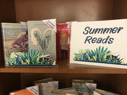 Summer Reading Teen Book Display - The Learning Curve