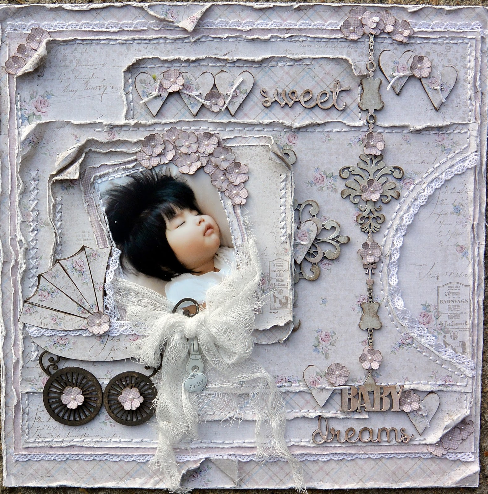 Life's little Embellishments: Sweet Baby Dreams ***Maja Design***