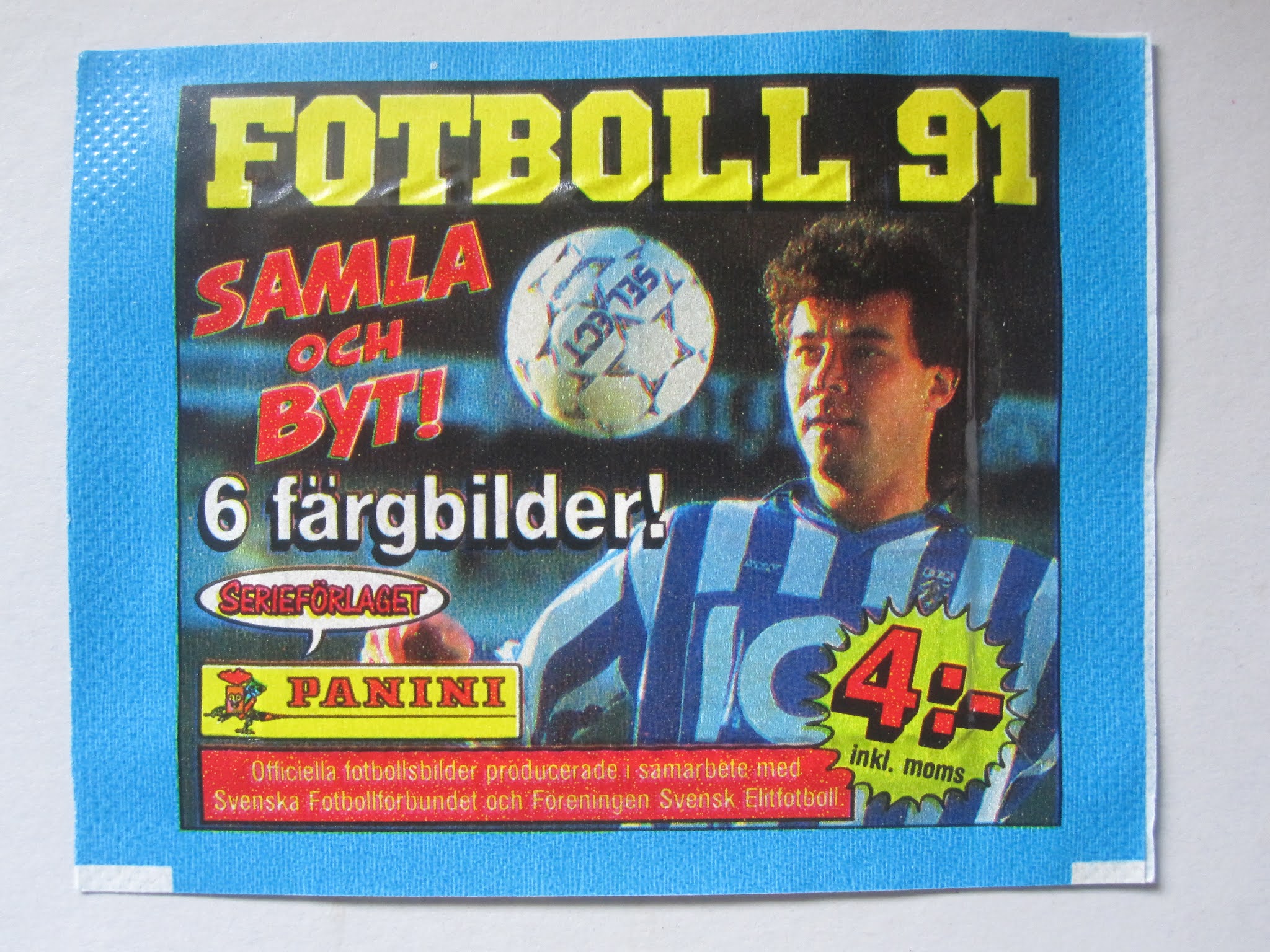 Only Good Stickers: Panini Fotboll 91