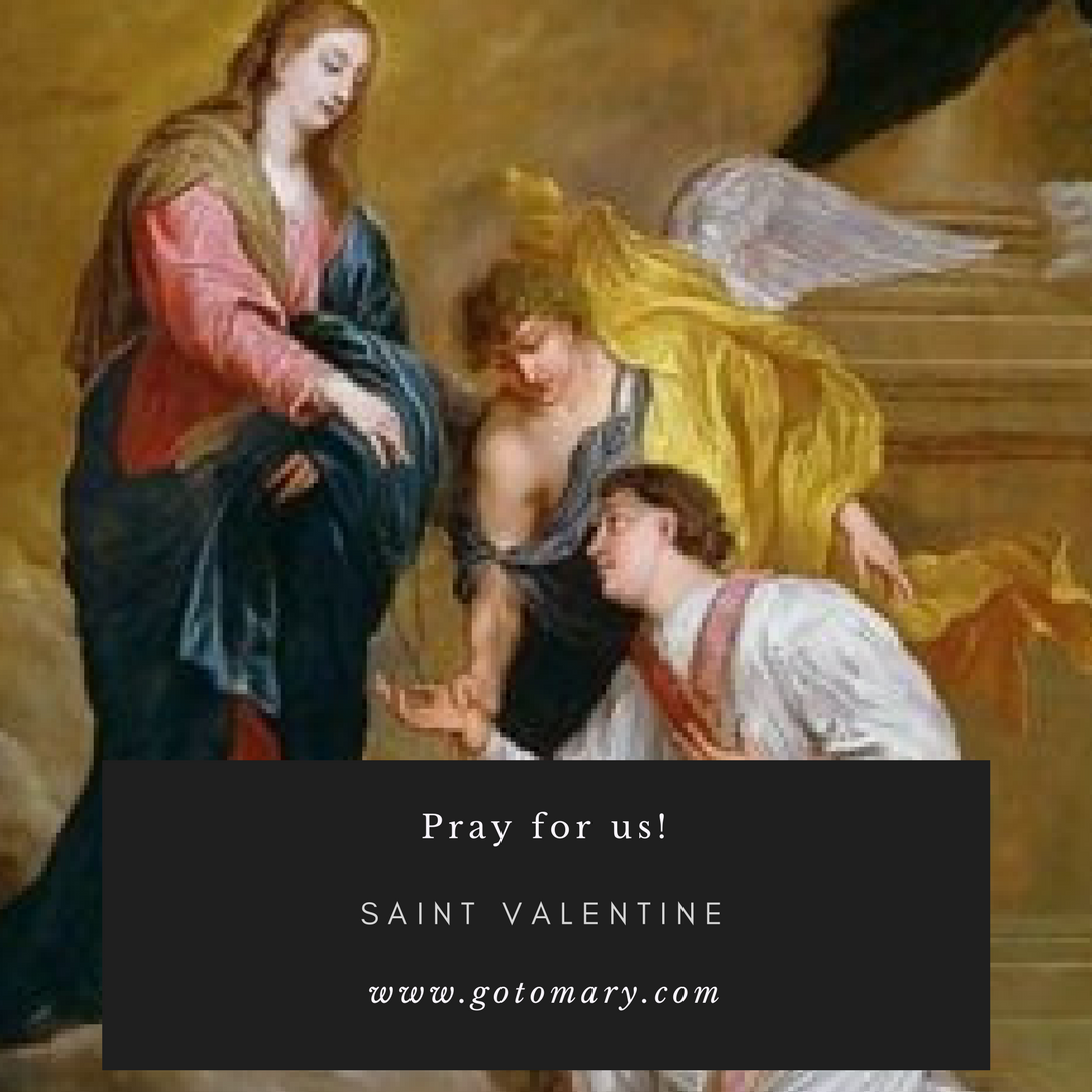 Saint Valentine - Go to Mary Blog