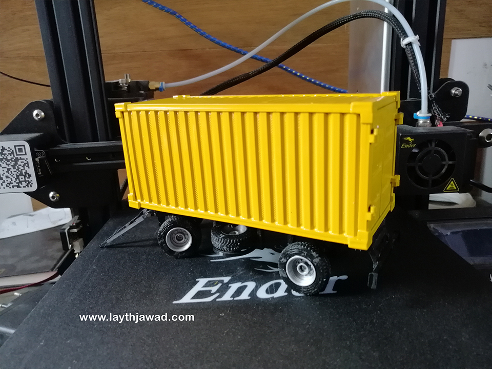 Container 3D Printing model | Layth Jawad