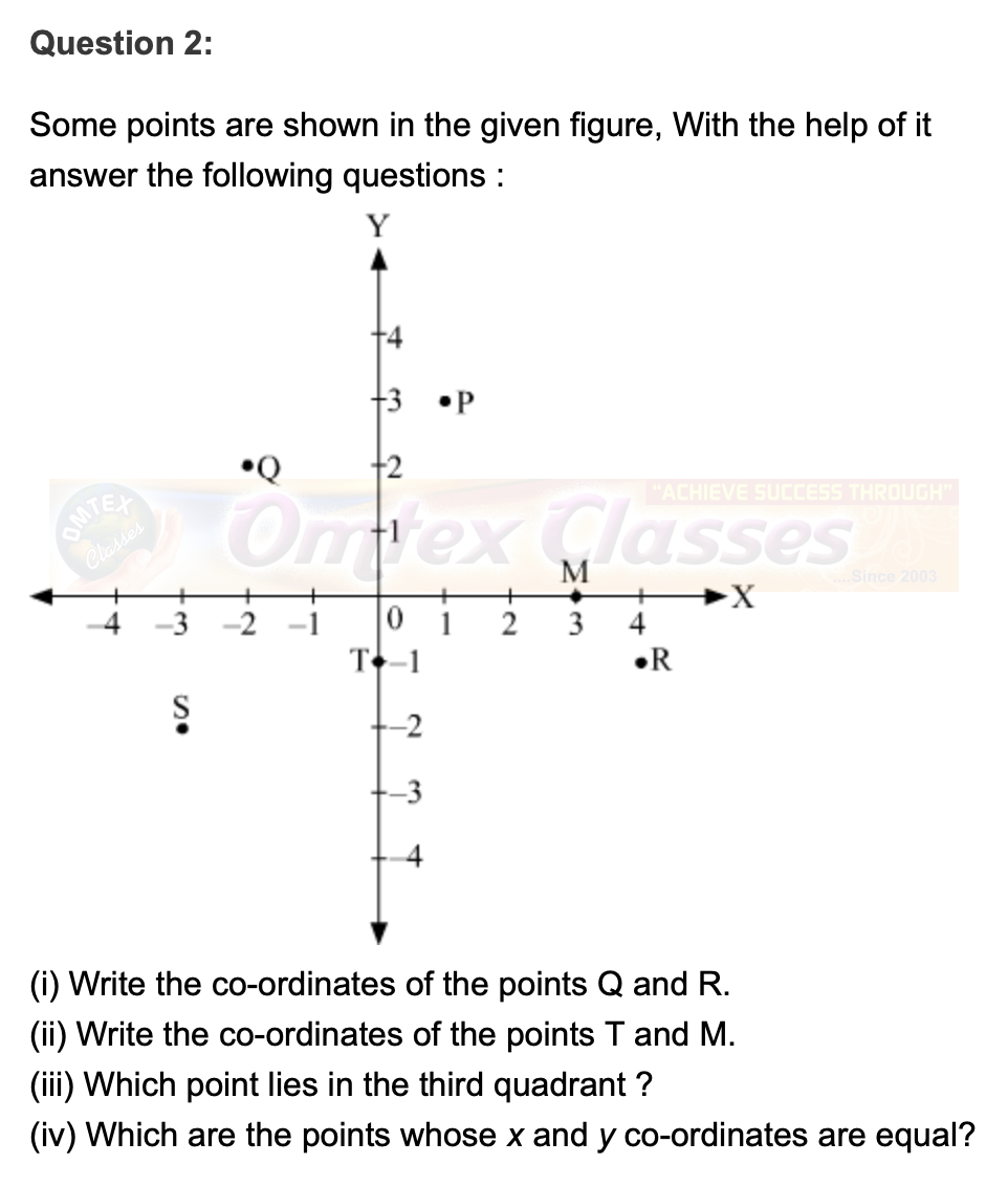 Education: Chapter 7 - CoOrdinate Geometry Mathematics Part II ...