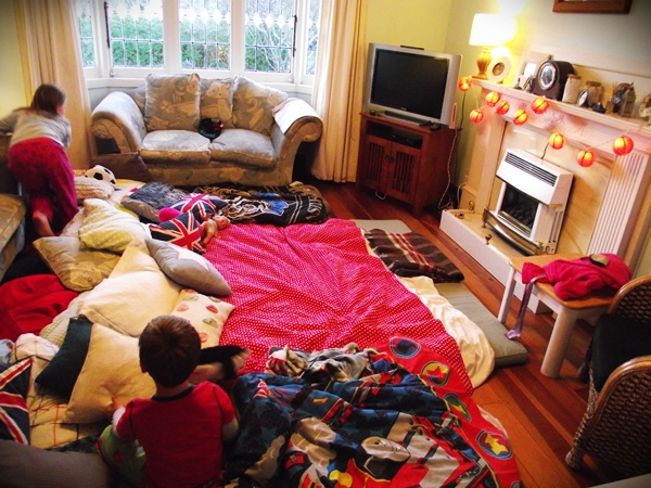 Great Fun etc: Surviving a Family Sleepover
