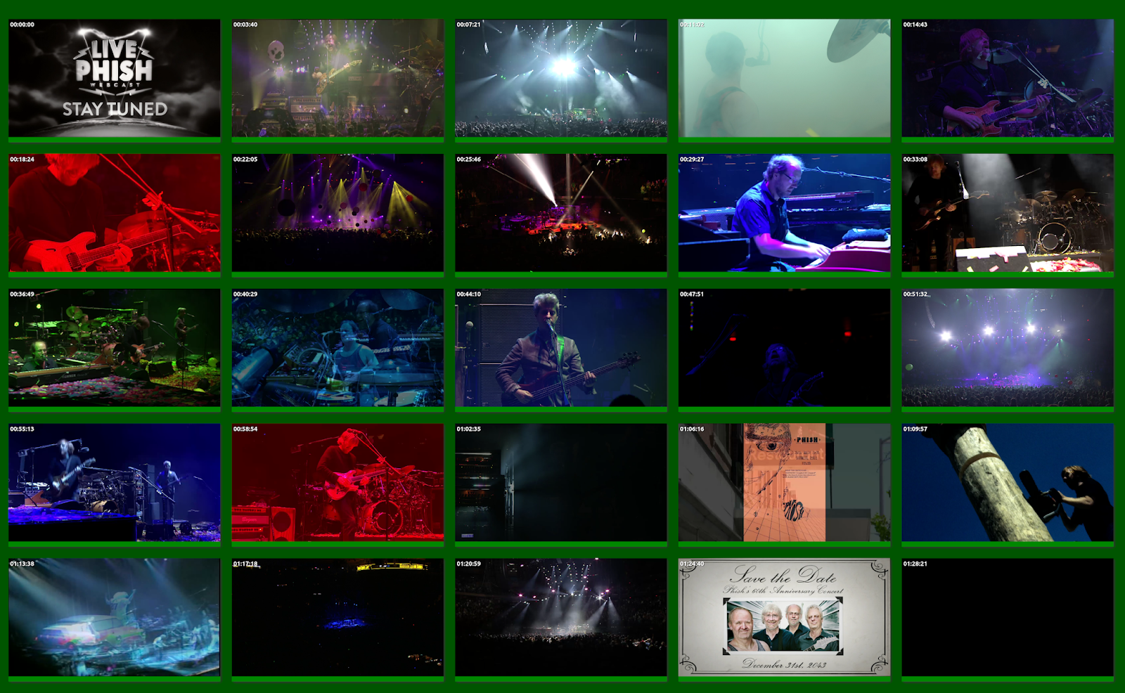 The Curtain With: Phish - 2013-12-31 Madison Square Garden, New York, NY Webcast Rip