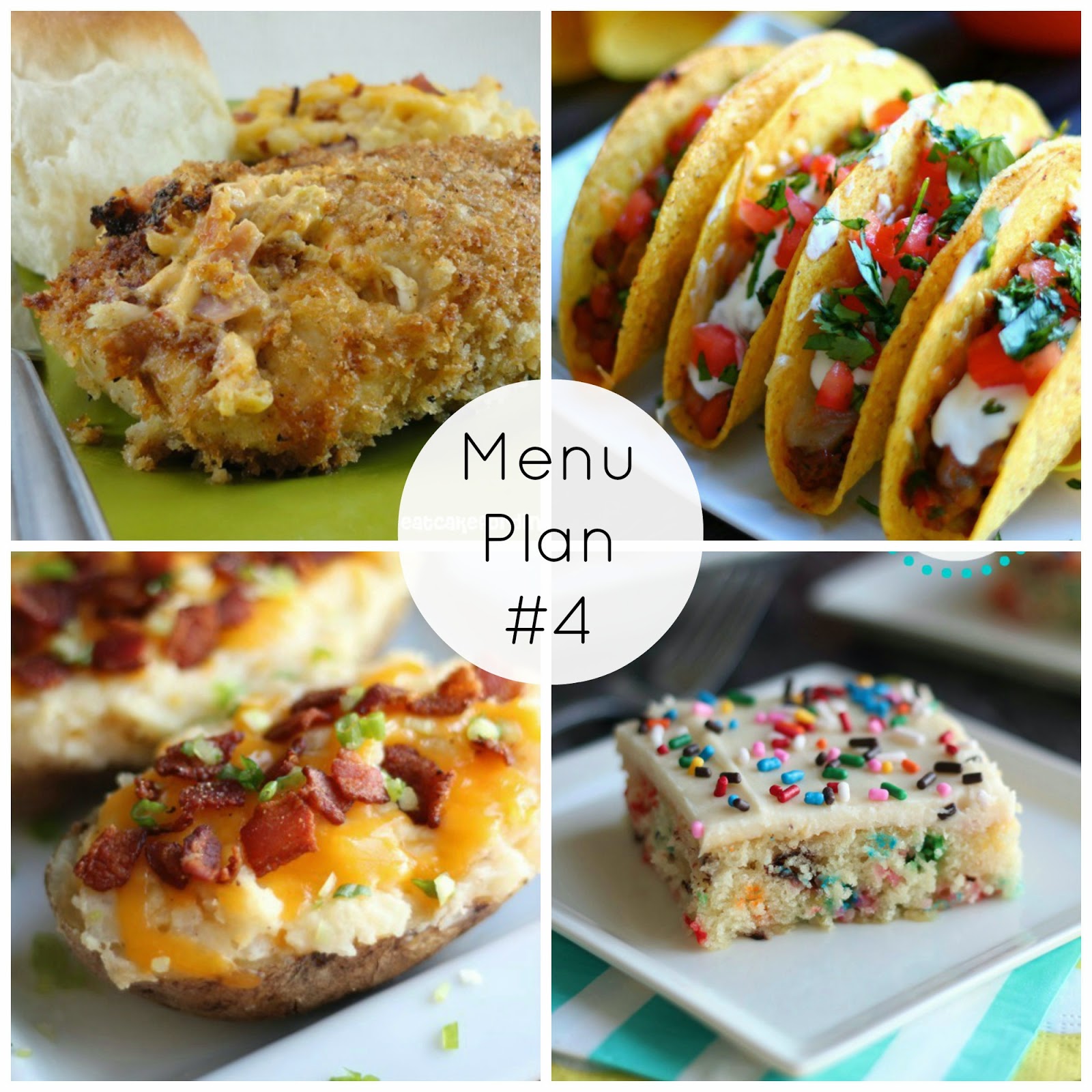 Eat Cake For Dinner: Weekly Menu Planning Saturday #4