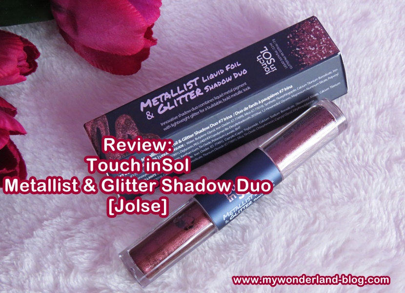 Review: Touch in Sol Metallist & Glitter Shadow Duo [Jolse] | My Wonderland