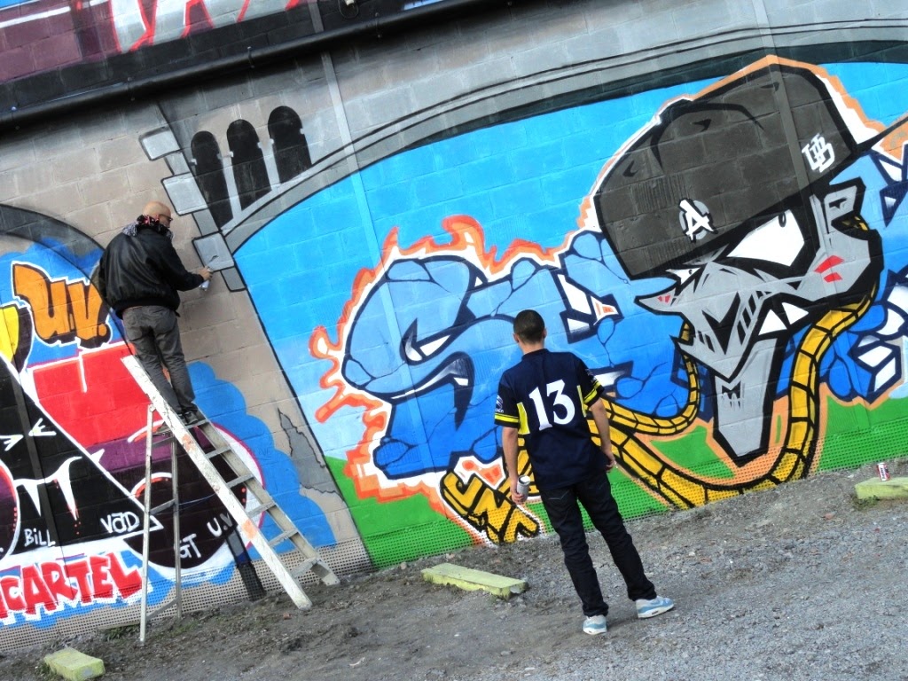 JNC GRAFFITI CREW 3/3 X JNCKINGZ 25TH ANNIVERSARY Art on Train