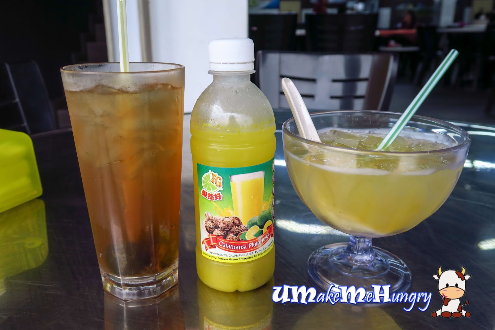 Calamansi, Pure Lime Plum Juice & Ice Jelly - RM 3 Each