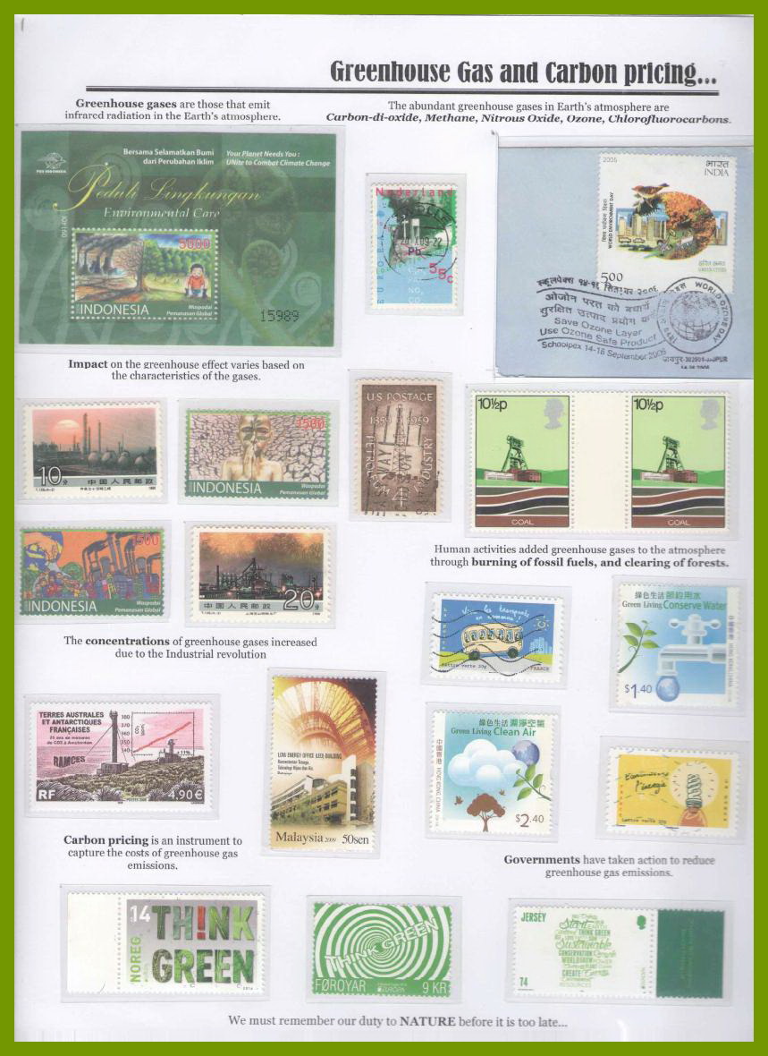 DK Philatelic and Numismatic Association, Mangalore: One page exhibits