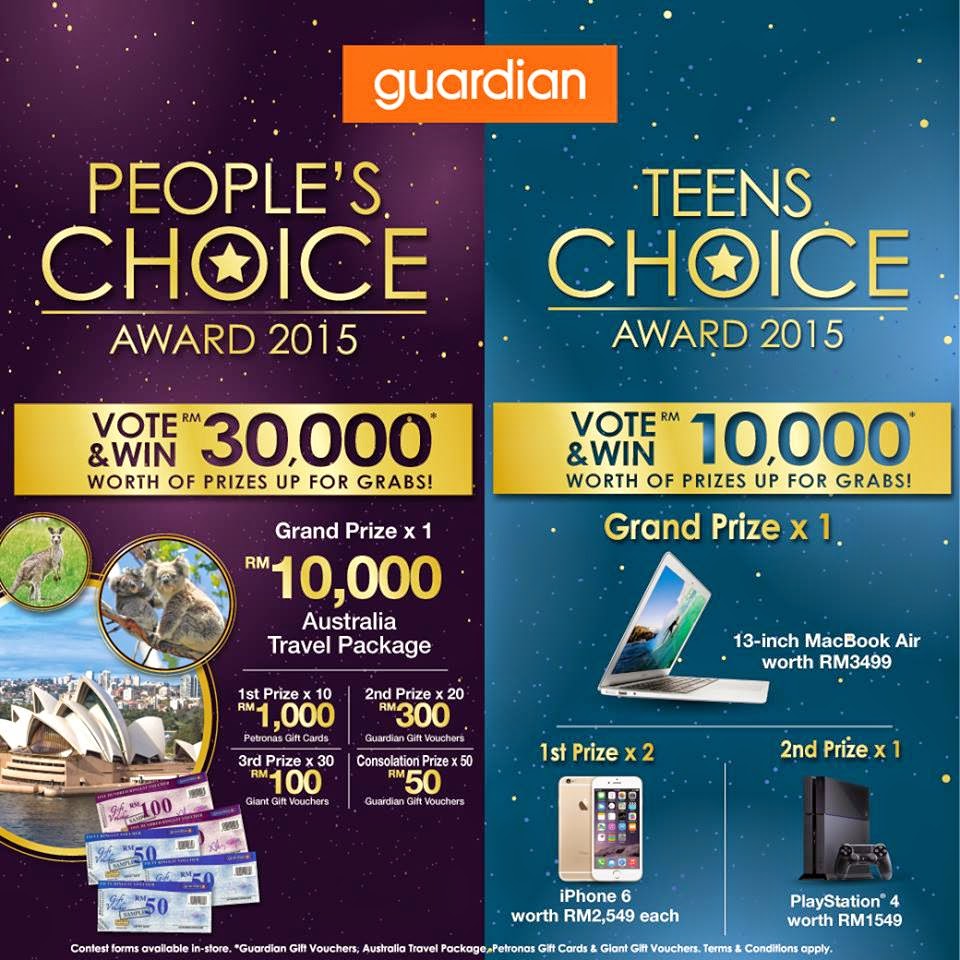 Win Prizes up to RM 50,000 and A Trip to Australia with Guardian People ...