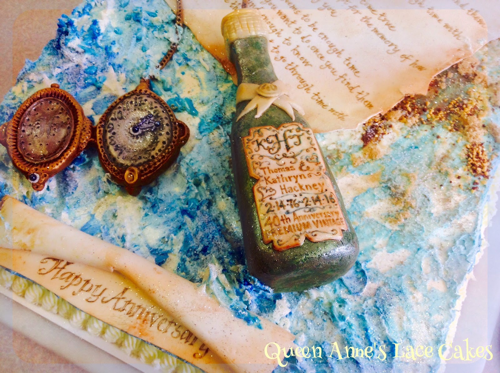 Queen Anne's Lace Cakes