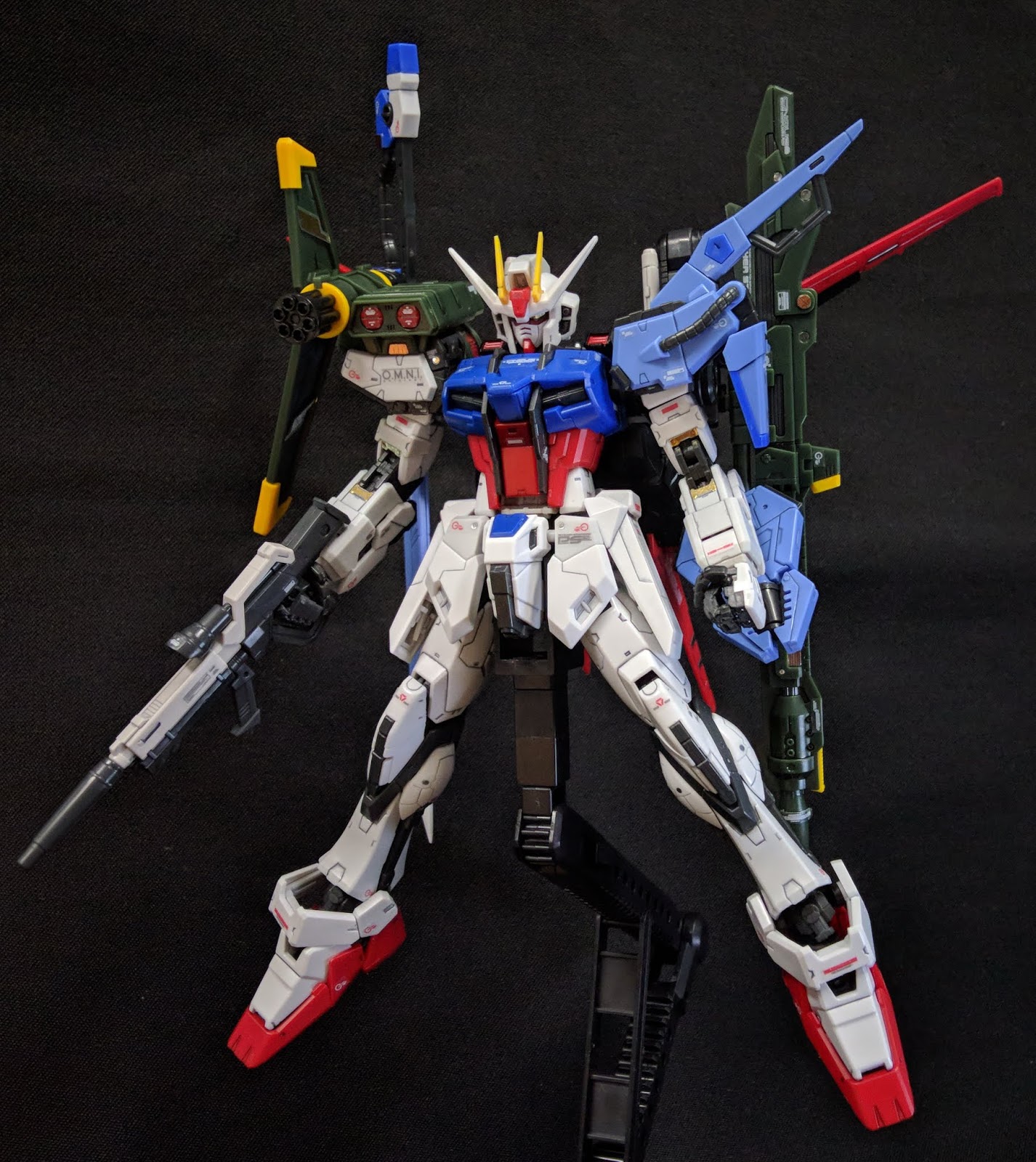Sketsa Langit: Gunpla #55 - P-Bandai RG Perfect Strike Gundam Review