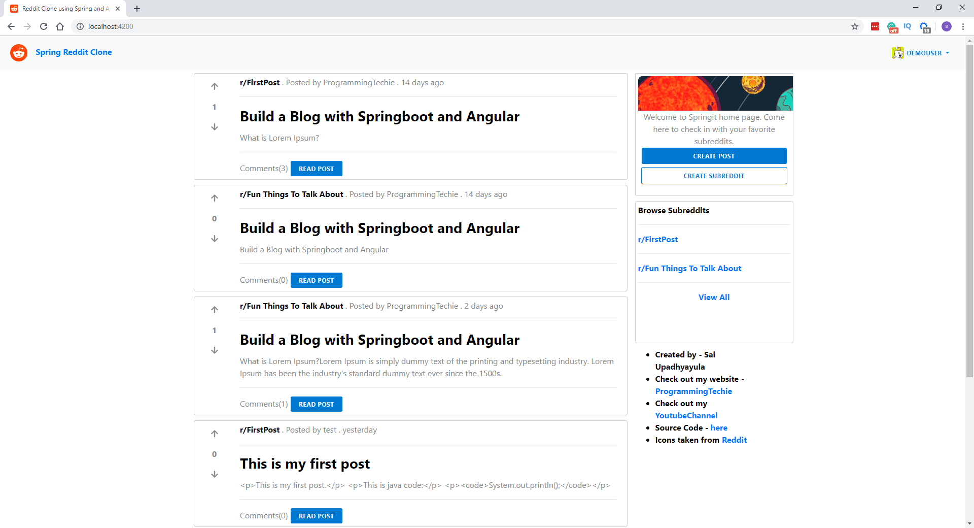 Source Code Examples