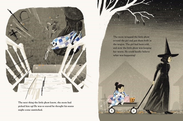 STORYWRAPS: "The Little Ghost Who Was a Quilt - a bookwrap