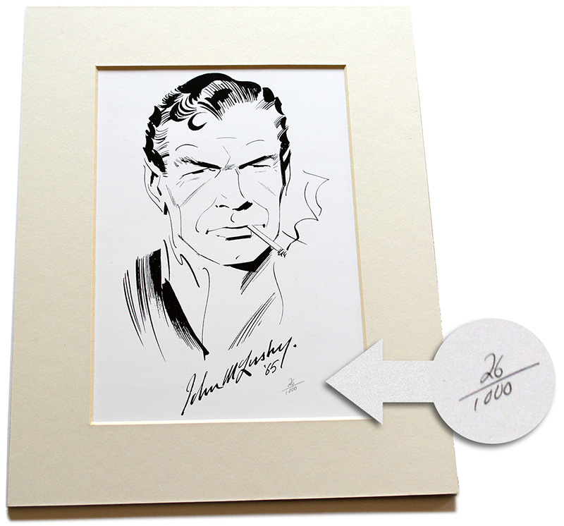 Illustrated 007 - The Art of James Bond: Comic Artwork by John McLusky