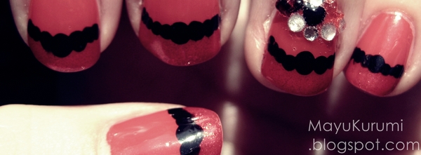 Nails' Lab! Moulin Rouge Nails - Mayu Kurumi Blog