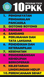 10 Program pokok PKK - okey desain