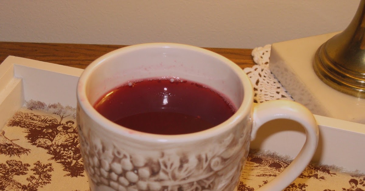 Cranberry Tea Time: Cranberry Tea